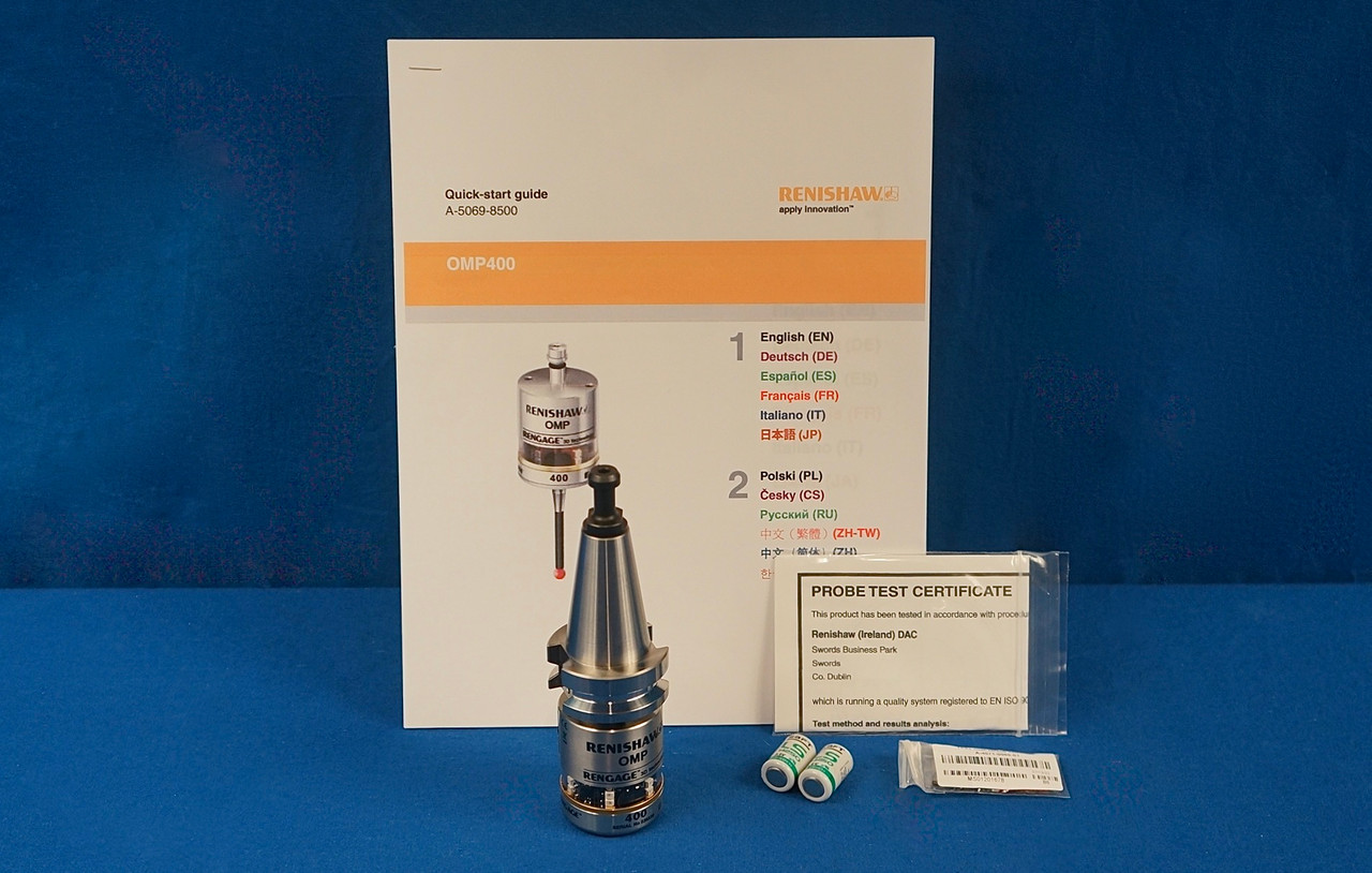 Renishaw Rengage Haas OMP400 Modulated Machine Tool Probe & Taper ISO ...