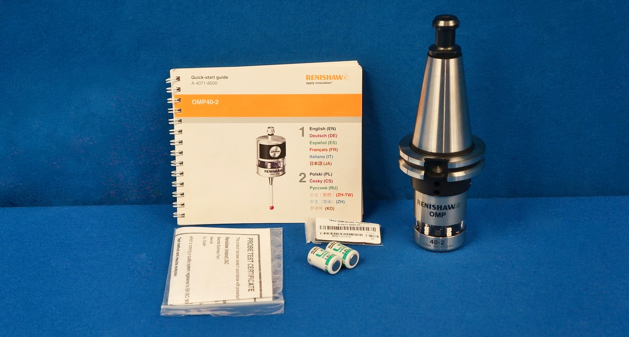 Renishaw OMP40-2 Machine Tool Probe & Taper ISO 40 Shank Display Model ...