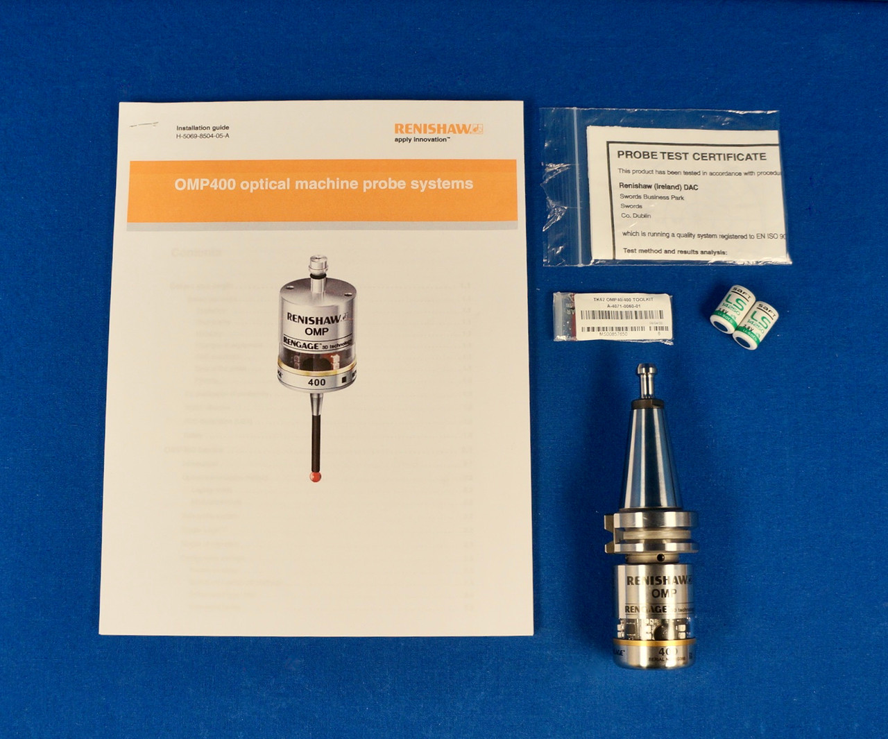 Renishaw Rengage Haas OMP400 Modulated Machine Tool Probe & Taper ISO ...