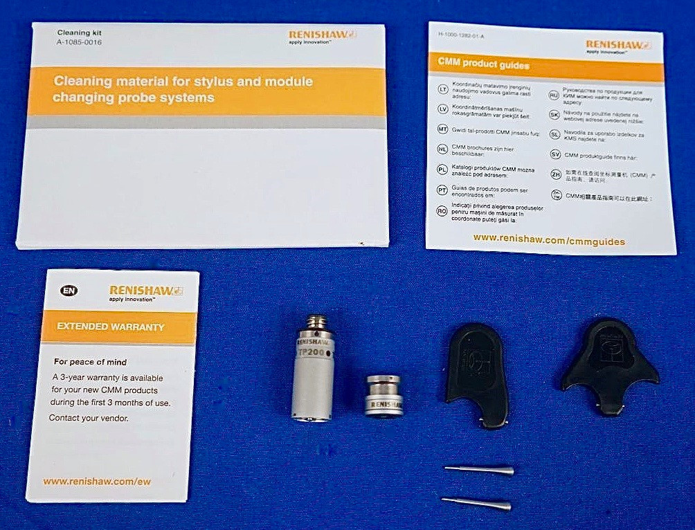 Renishaw TP200 CMM Probe Kit with TP200 SF Module Fully Tested with 90 ...