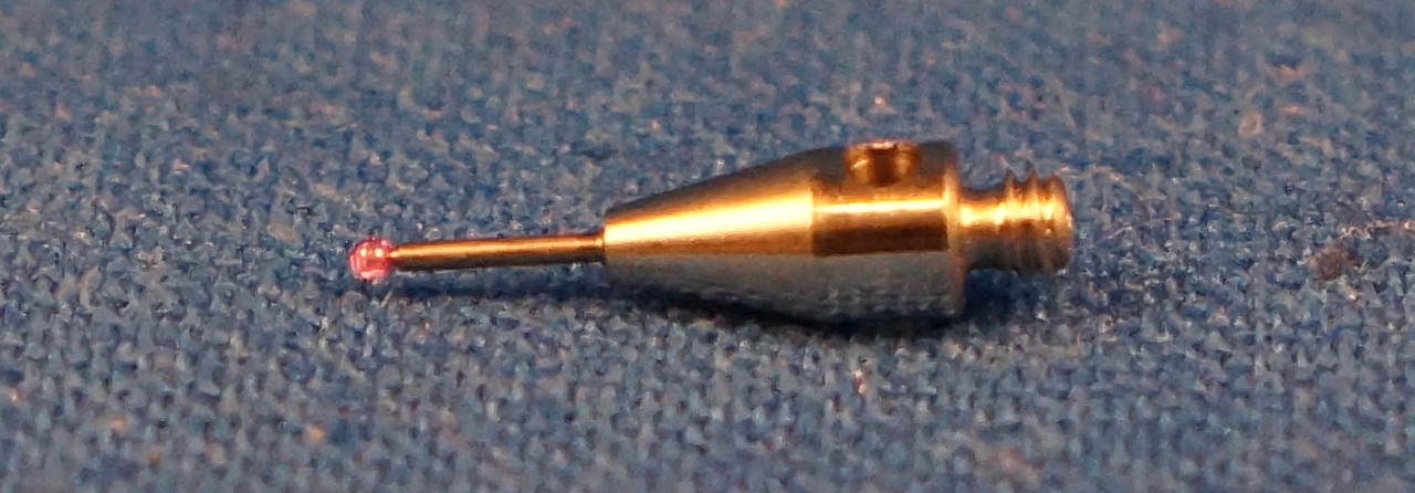Renishaw M2 .7 mm Ruby Ball, Tungsten Carbide Stem, L 10 mm CMM Styli ...