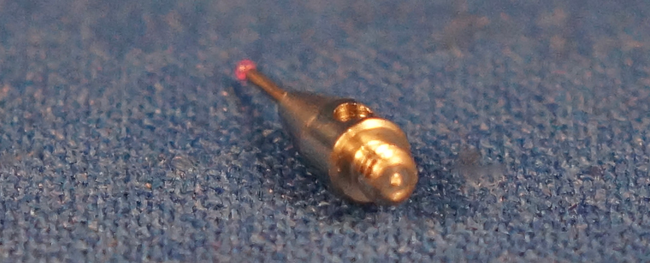Renishaw M2 .7 mm Ruby Ball, Tungsten Carbide Stem, L 10 mm CMM Styli ...