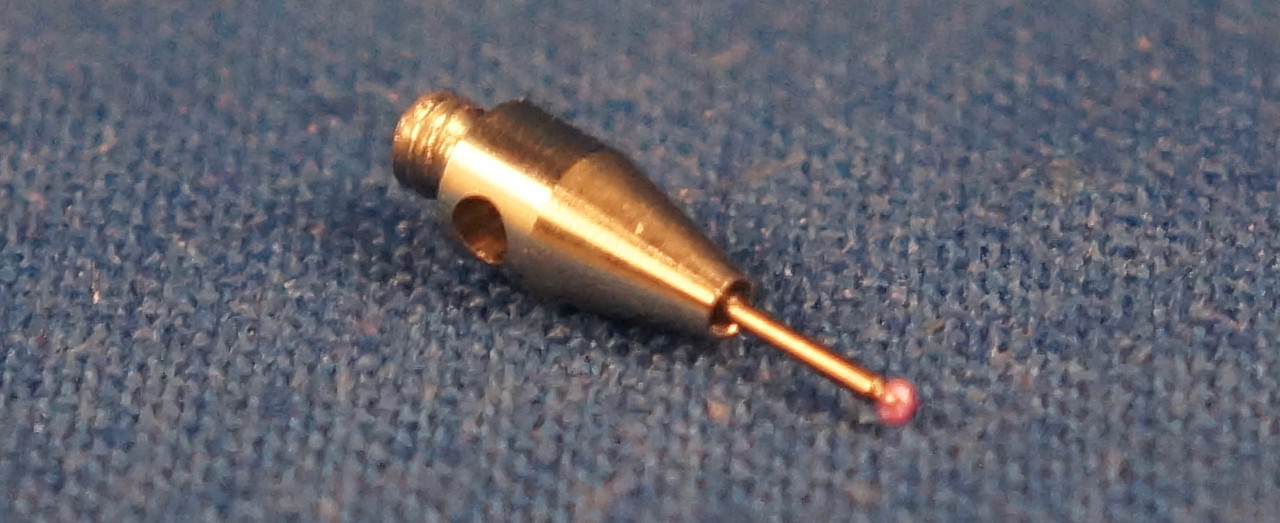 Renishaw M2 .7 mm Ruby Ball, Tungsten Carbide Stem, L 10 mm CMM Styli ...