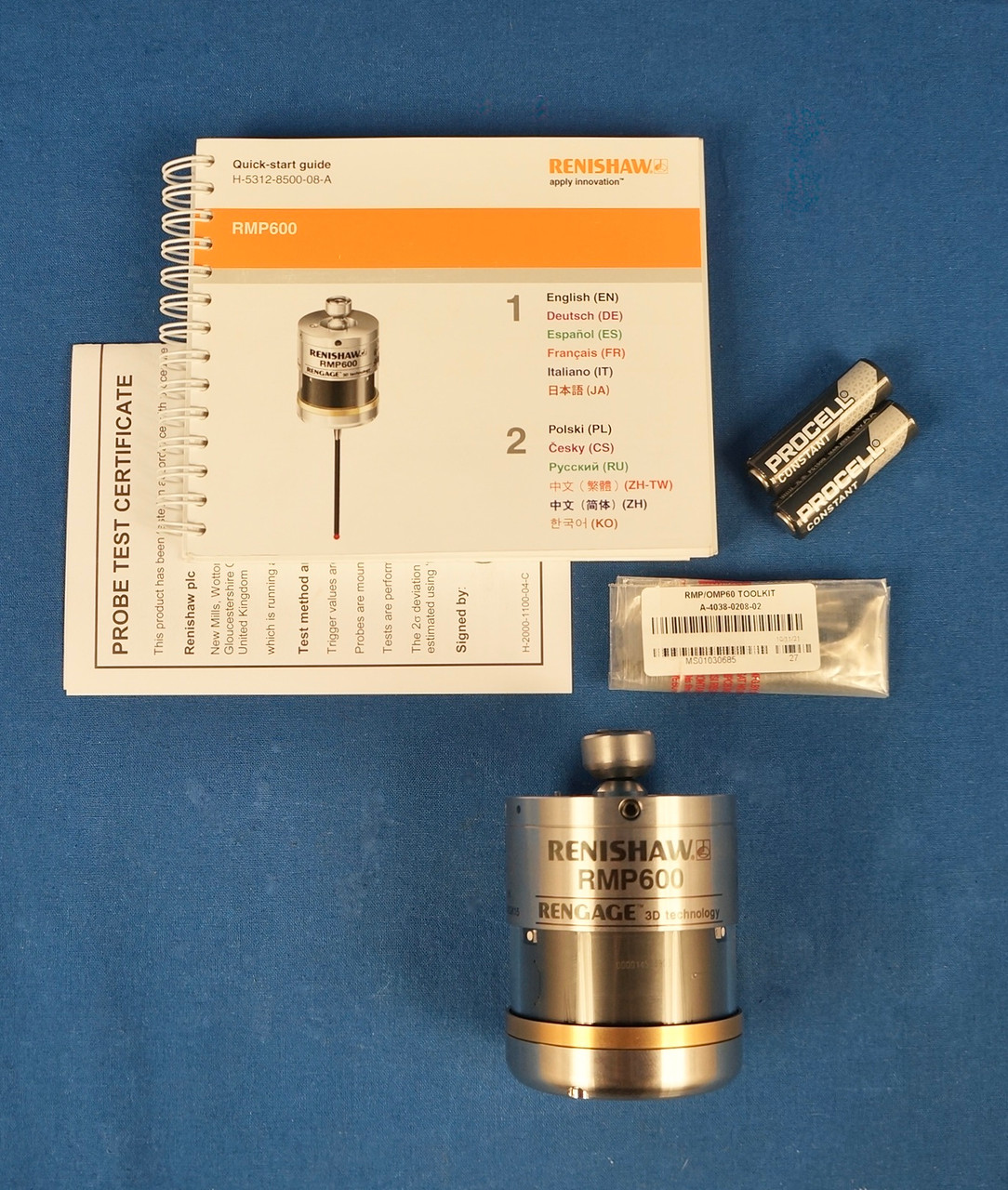 Renishaw RENGAGE HAAS Mazak RMP600 Machine Tool Probe New - 1 Year ...