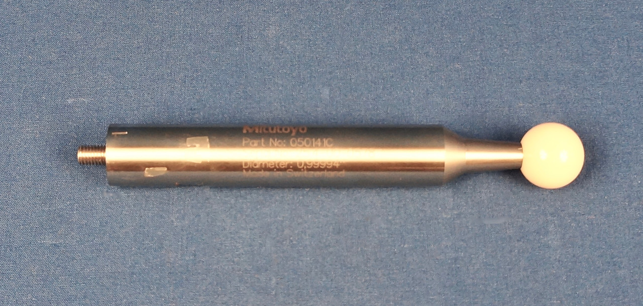 Mitutoyo 1" CMM Ceramic Datum Sphere Calibration Standard with 90 Day ...