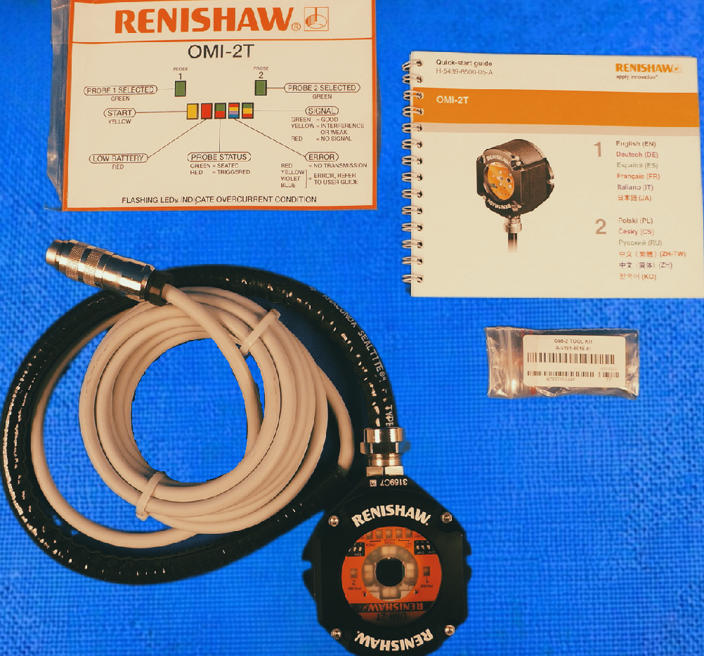 Renishaw OMI-2T Machine Tool Combined Optical Interface L4M New 1 Year ...