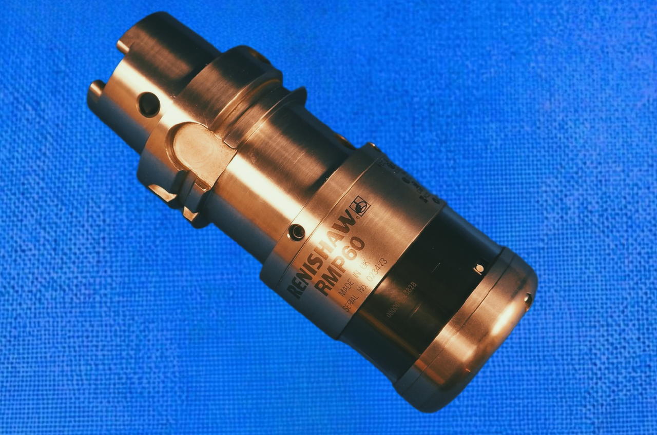 Renishaw RMP60 (Q) Probe & HSK A+C 63 Shank Display Model - Metrology Parts