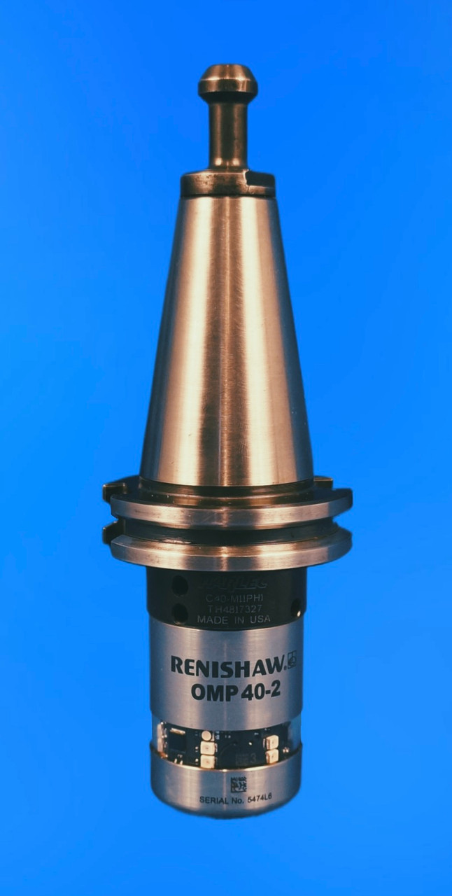 Renishaw OMP40-2 Machine Tool Probe & CAT40 Shank - 90 Day Warranty A ...