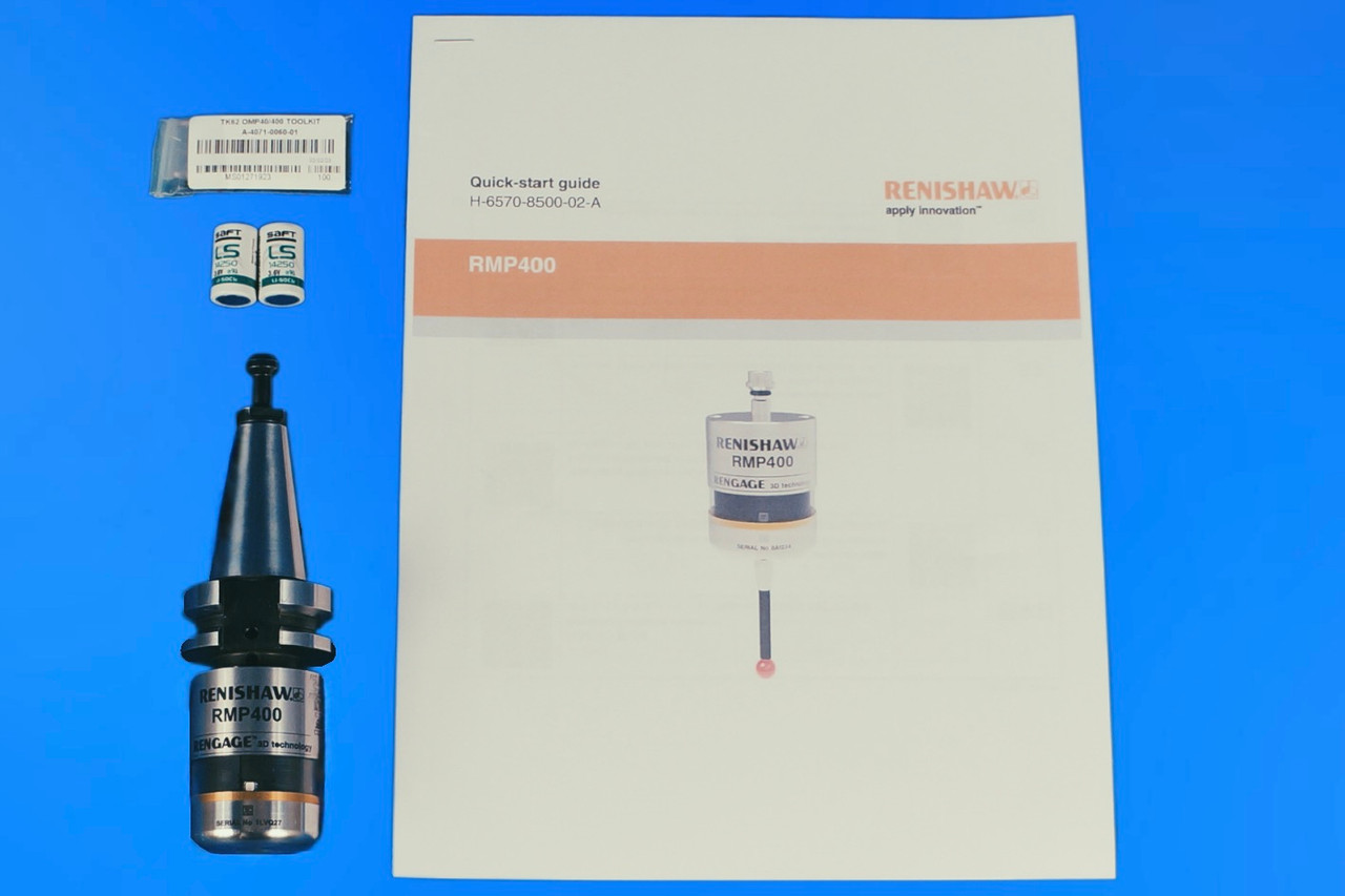 Renishaw RMP400 Machine Tool Probe & BT30 Shank Display Model - 6 Month ...