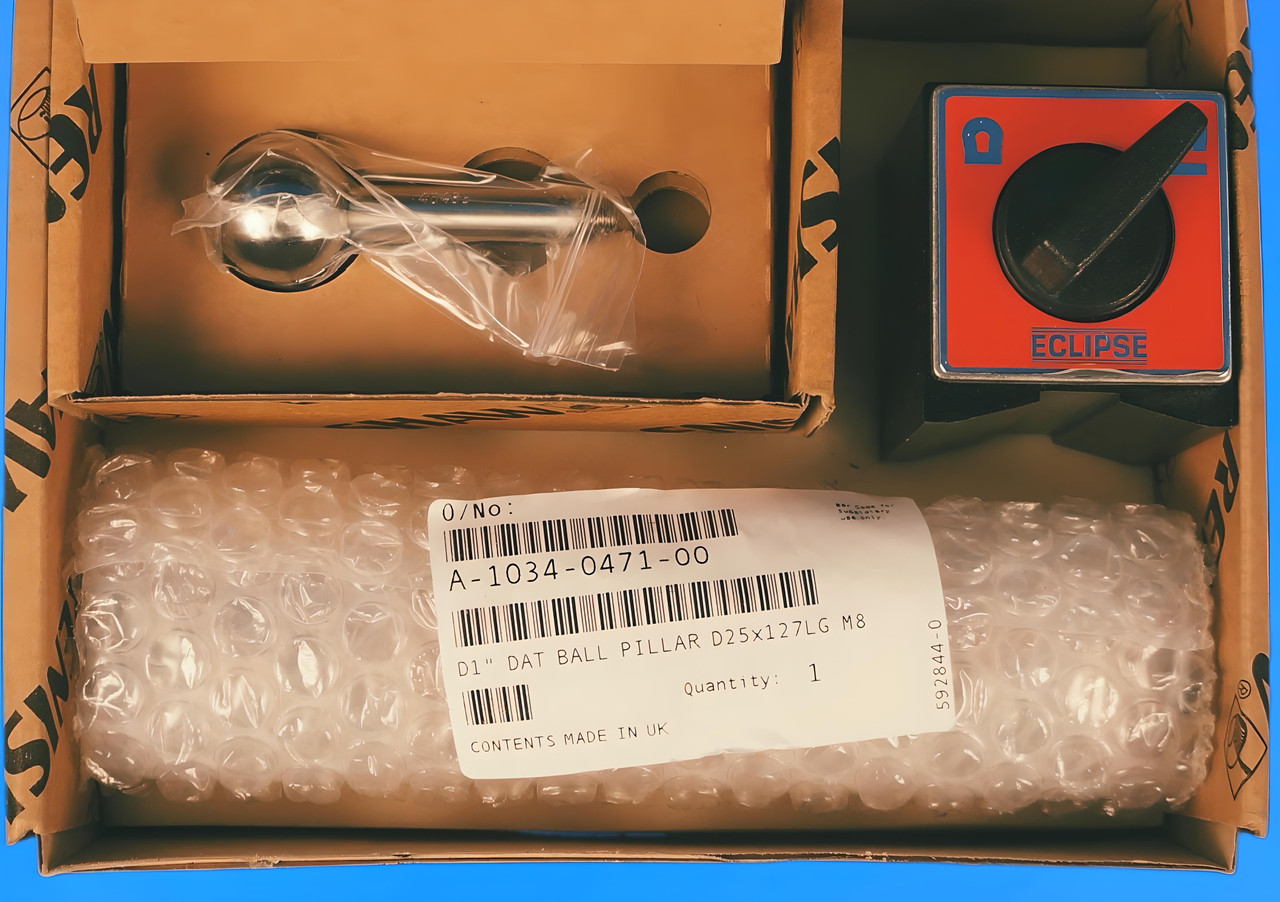 Renishaw 1" Datum Sphere Magnetic Base Assembly New A-1034-0467 ...