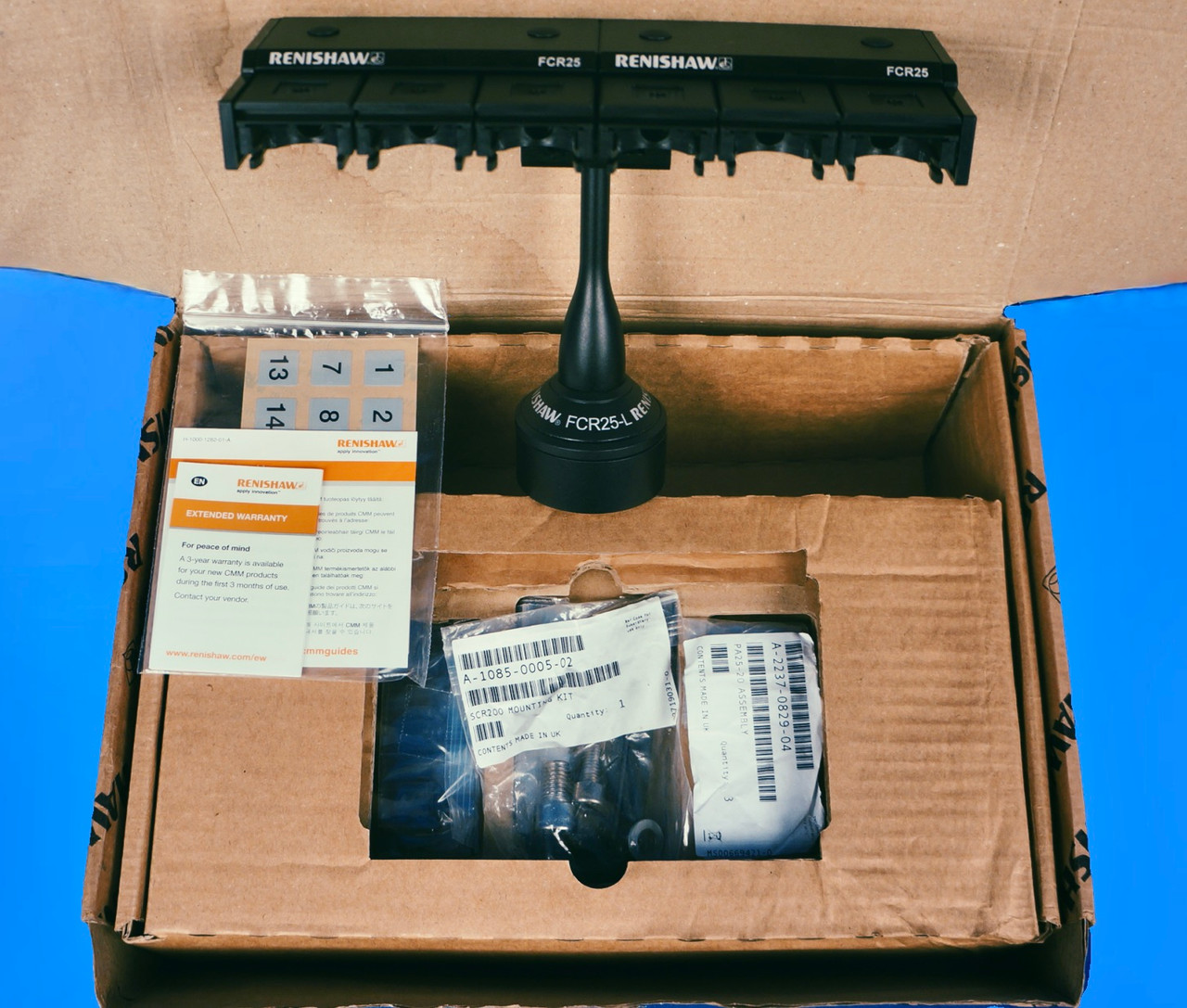 Renishaw FCR25-L6 CMM SP25M Scanning Module Rack - Display Model A-2237 ...