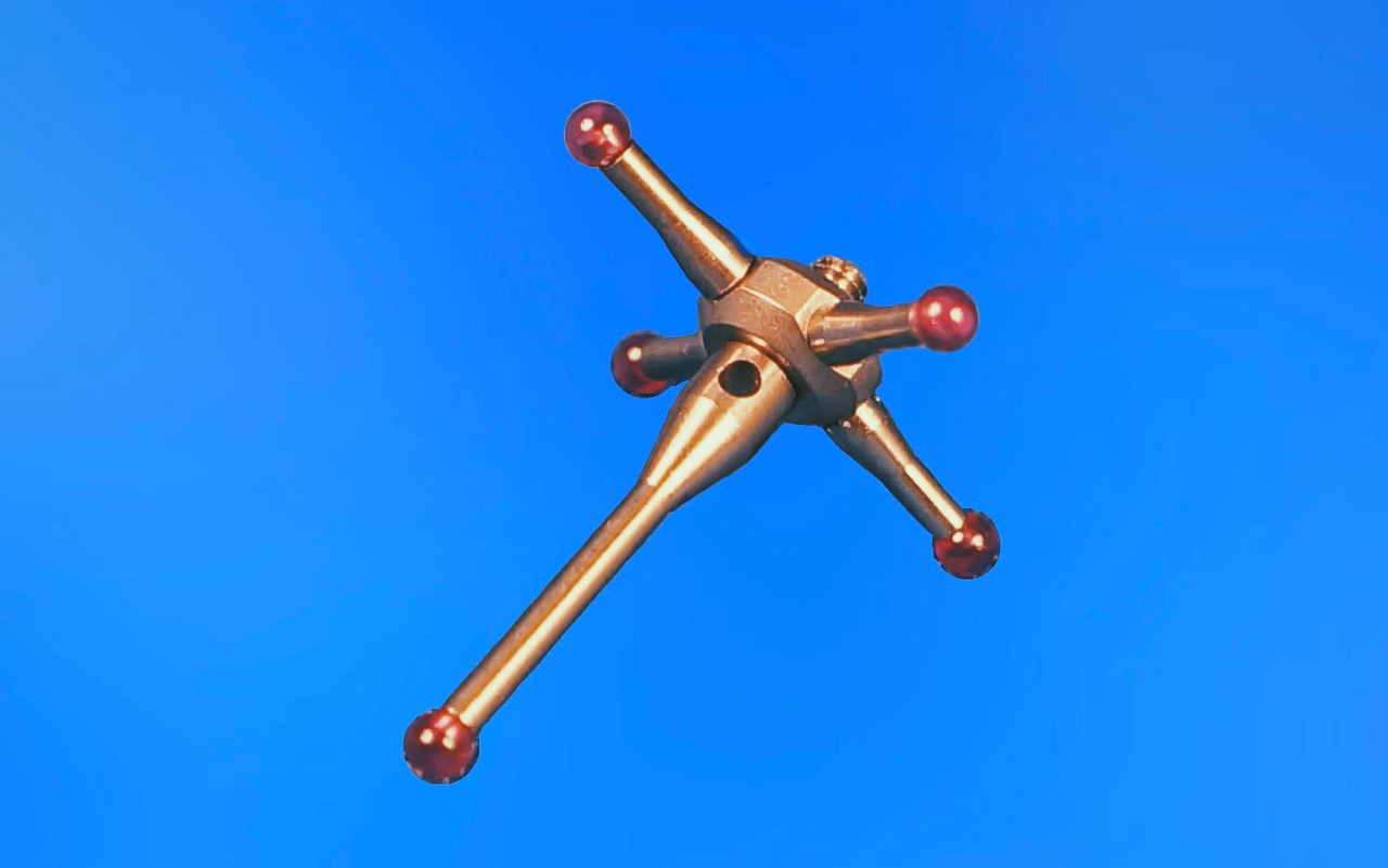 Renishaw M2 5-Way Star, Ø2 mm Ruby Balls, 18 mm Span New A-5000-7629 ...