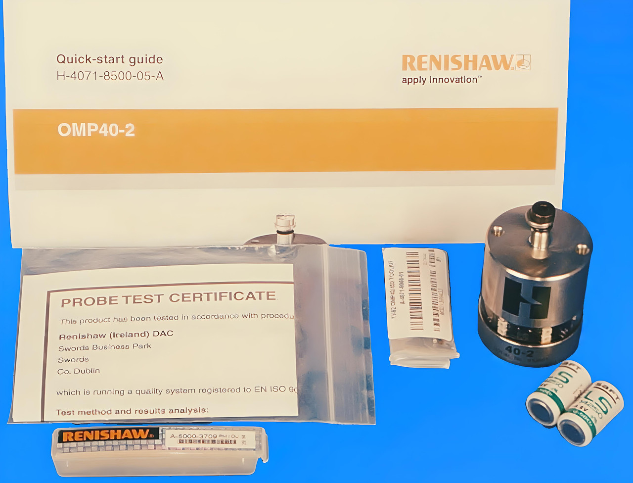 Renishaw HAAS Logo OMP40-2 Probe Kit Display Model - 6 Month Warranty A ...