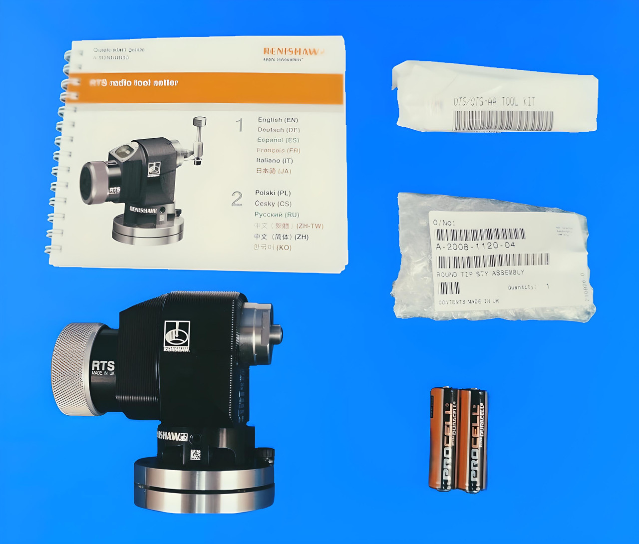 Renishaw RTS (Q) AA Radio Machine Tool Setting Probe New - 1 Year ...