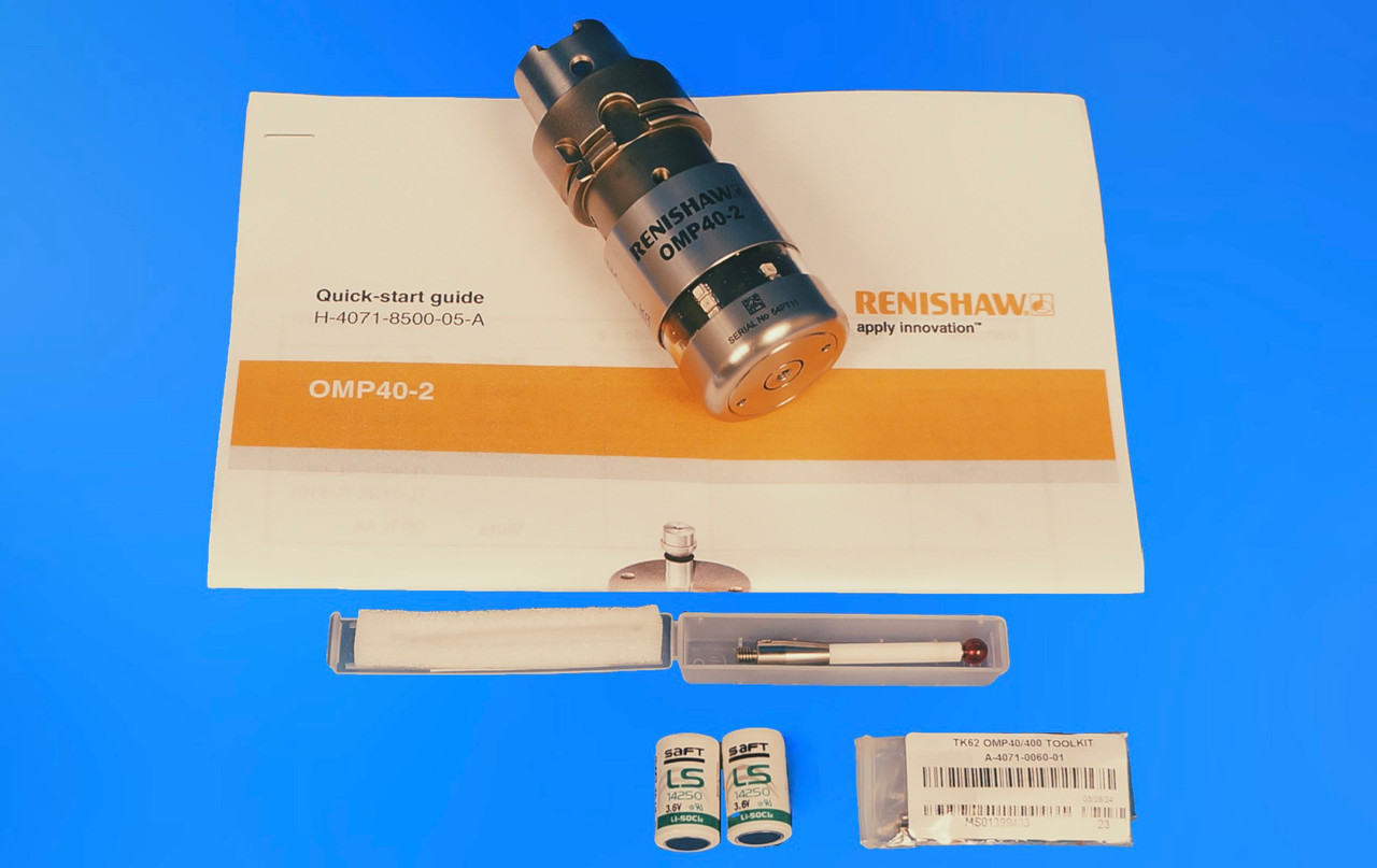 Renishaw OMP40-2 Probe & HSK A40 (Form A+C 40) Shank Display Model - 6 ...