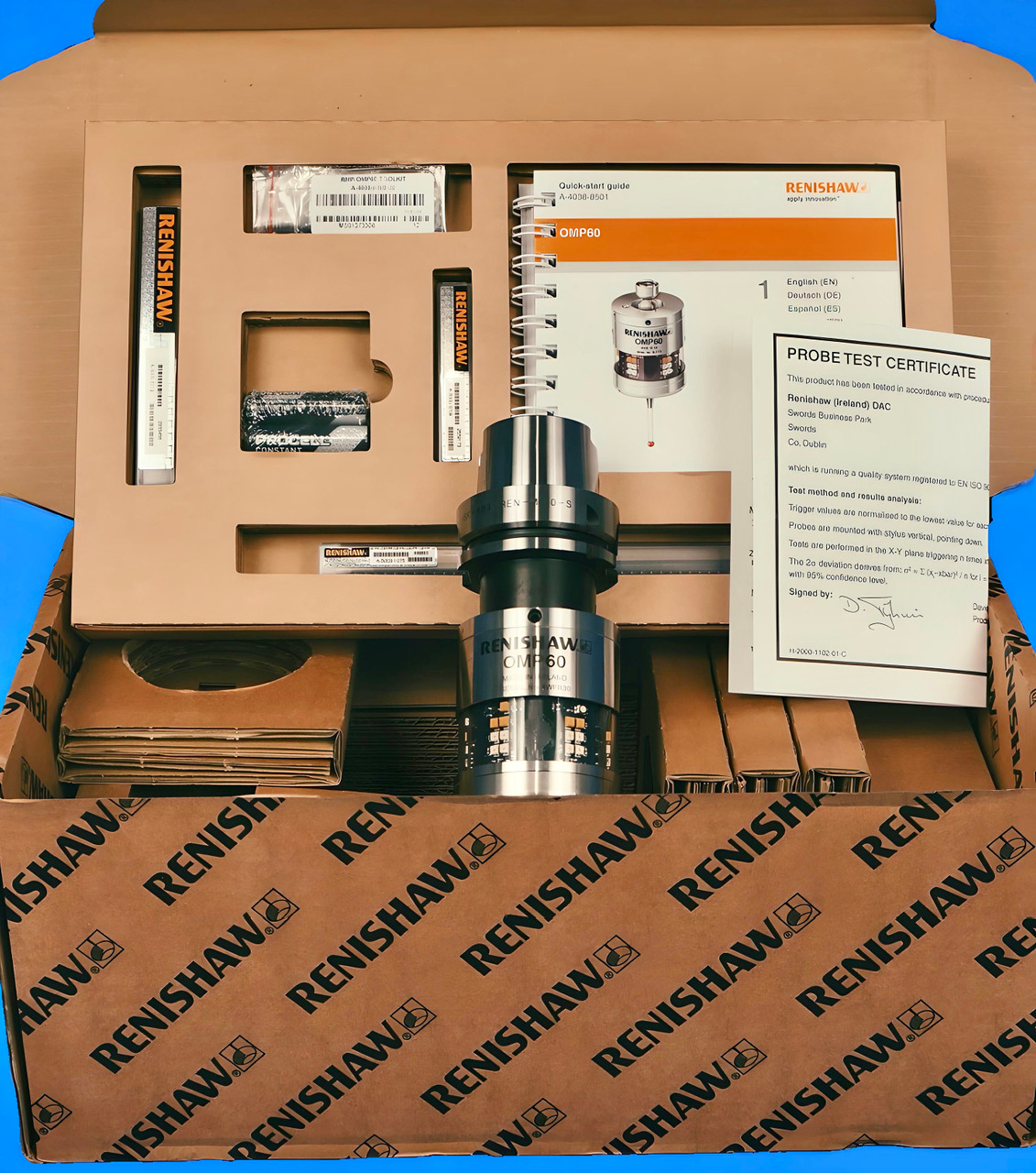 Renishaw OMP60 & HSK A+C 63 Shank Machine Tool Probe New with 1 Year ...