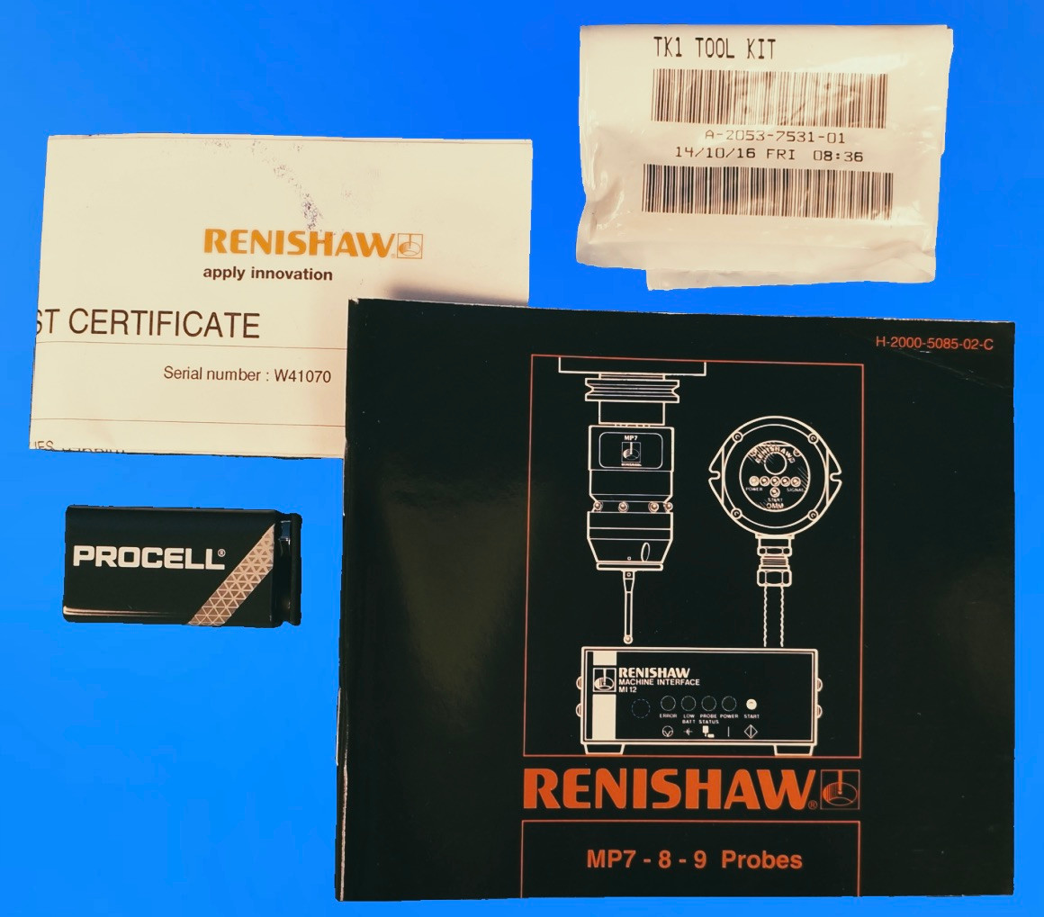 Renishaw MP9 70 Degree Probe & Shank Assembly Adapter A-2034-0038 ...