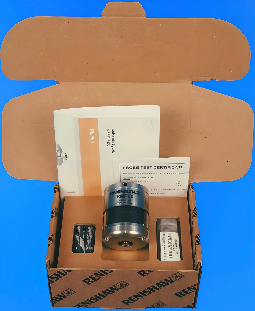 Renishaw RMP60 (Q) Machine Tool Probe Display Model 6 Month Warranty ...
