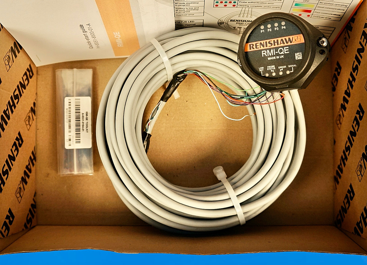 Renishaw RMI-QE Rear Exit Radio CNC Machine Tool Interface Display ...