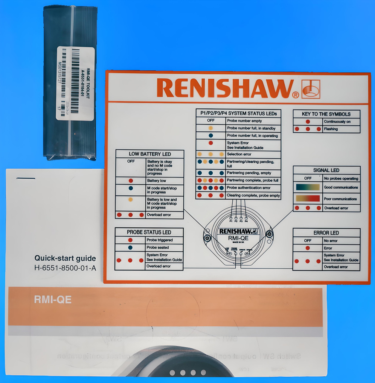 Renishaw RMI-QE Rear Exit Radio CNC Machine Tool Interface Display ...