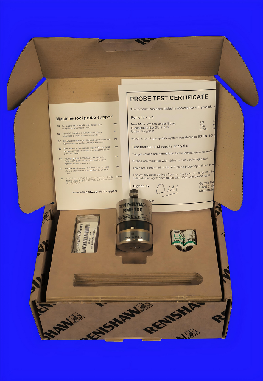 Renishaw RMP400 QE Machine Tool Probe New A-6586-0001 - Metrology Parts