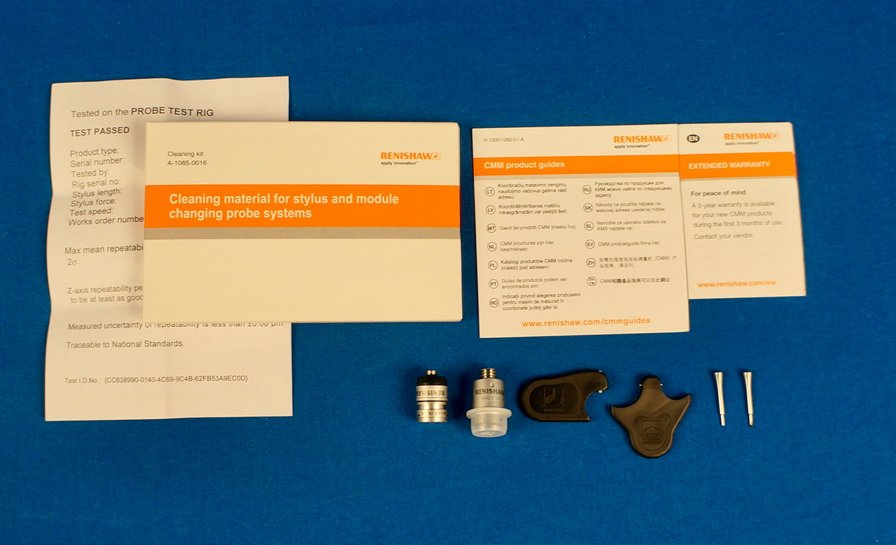 Renishaw TP20 CMM Probe Kit 1 Standard Force Module New in Box One Year ...