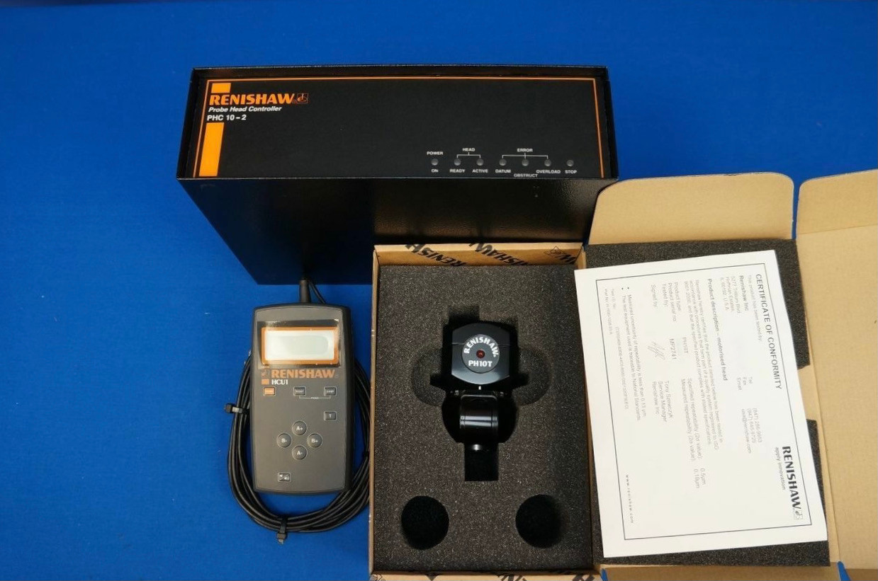 Renishaw CMM PH10T Motorized Probe PHC10-2 Controller HCU1 6 Month ...