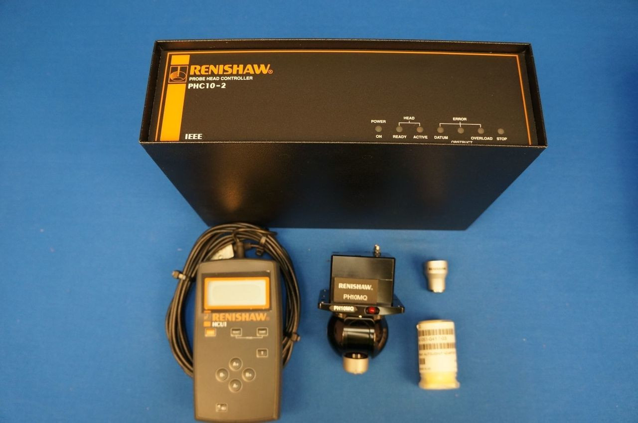Renishaw CMM PH10MQ Probe Head PHC10-2 IEEE Controller HCU1 with 6 ...