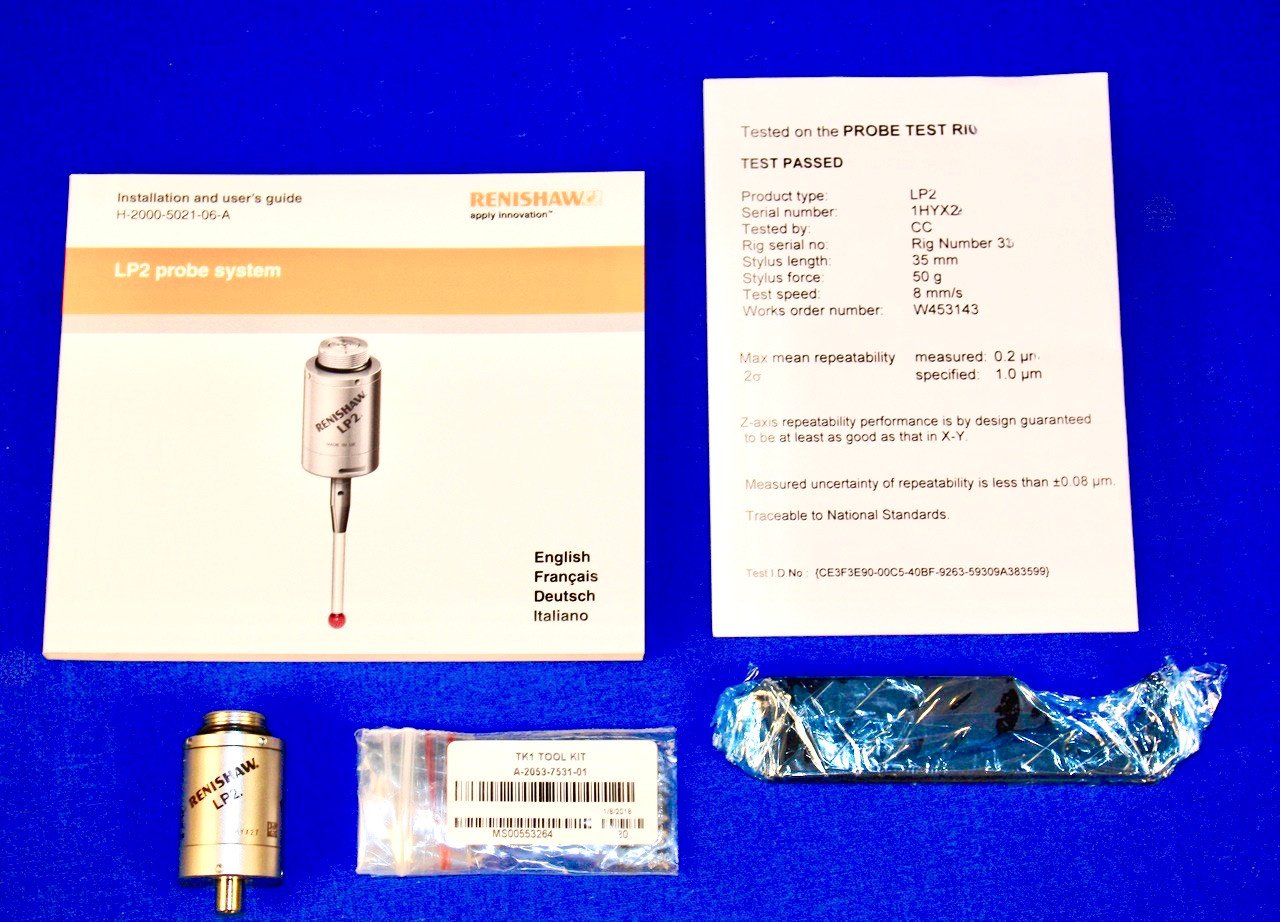 Renishaw LP2 Machine Tool CNC Lathe Probe Kit New in Box with Warranty ...