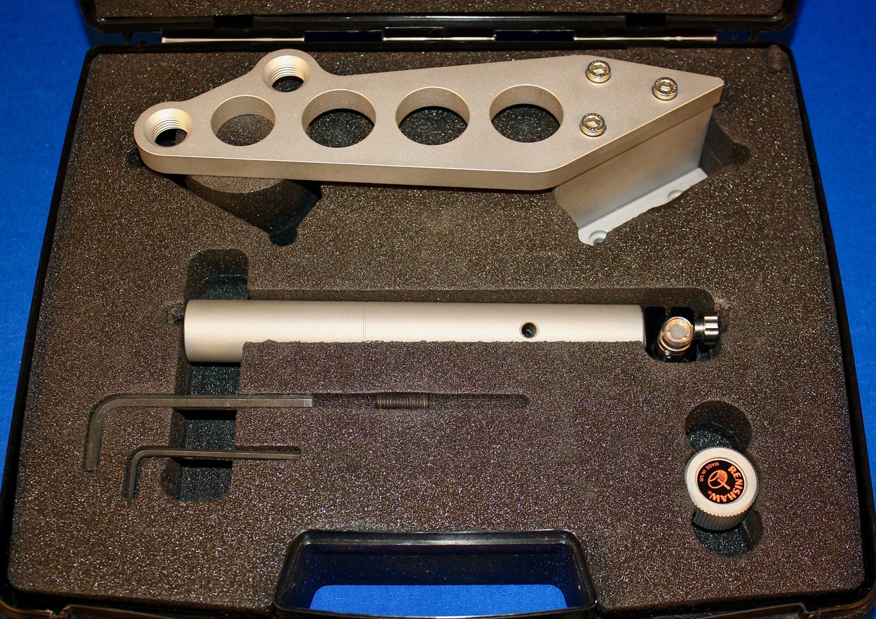 Renishaw QC10/QC20 Machine Tool Lathe Adapter Calibration Kit Tested A ...