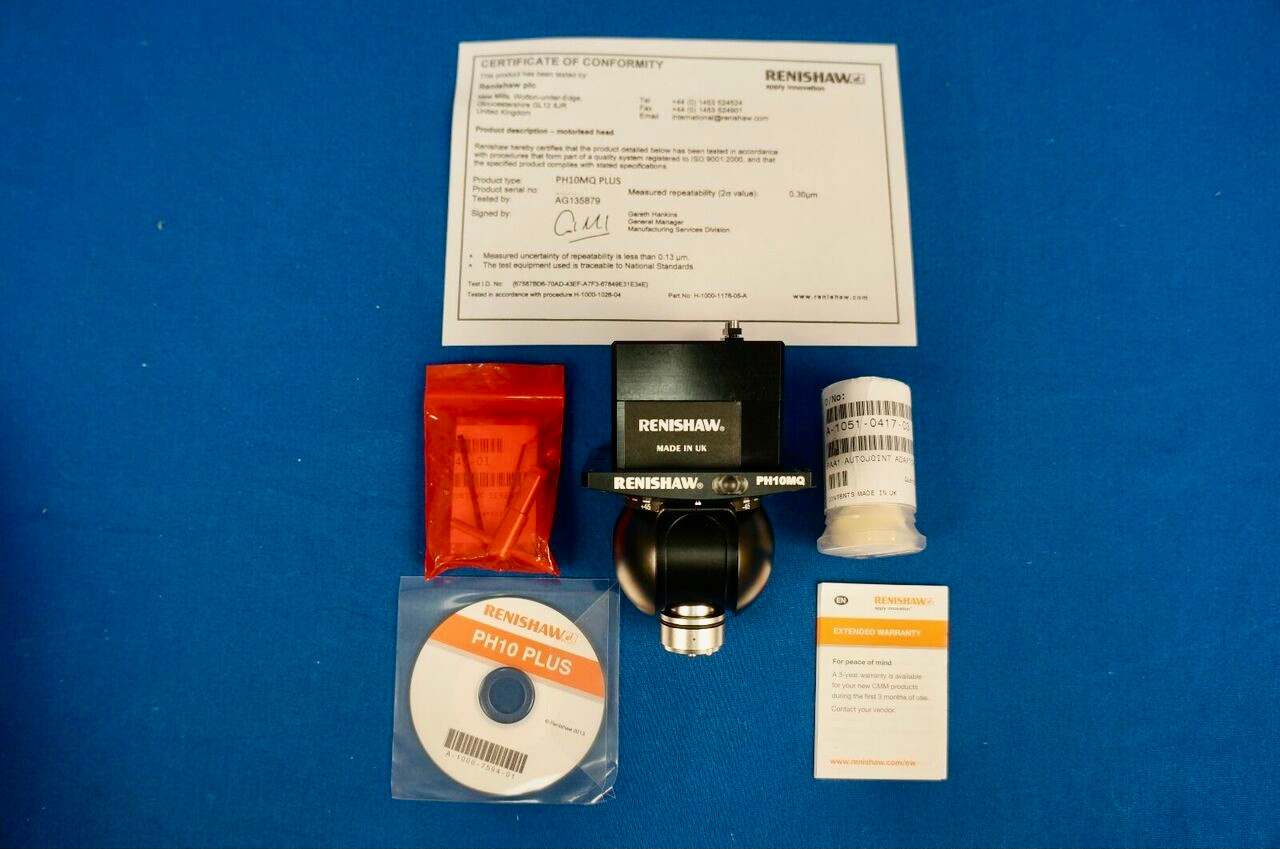 Renishaw PH10MQ PLUS CMM Probe Head New in Box with 2 Year Warranty A ...