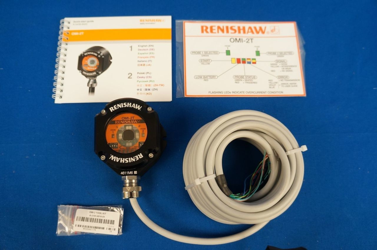 Renishaw OMI-2T Machine Tool Combined Optical Interface 8M New A-5439 ...