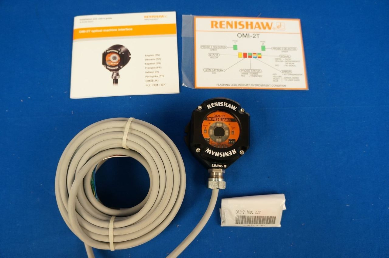 Renishaw OMI-2T Machine Tool Combined Optical Interface 15m New In Box ...
