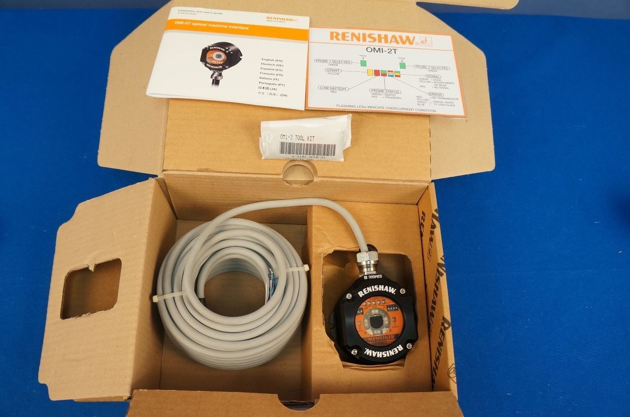 Renishaw OMI-2T Machine Tool Combined Optical Interface 15m New In Box ...