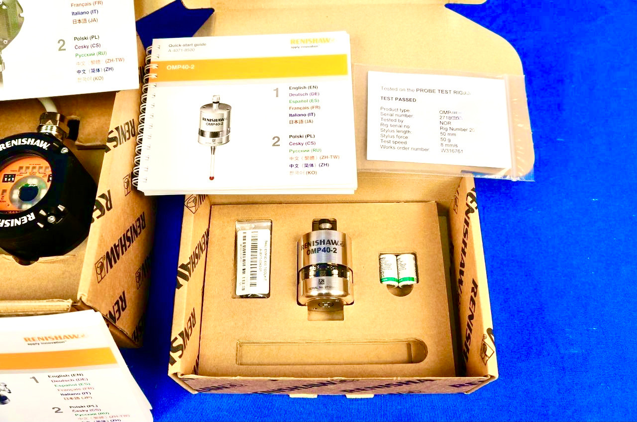 Renishaw HAAS MAZAK Machine Tool WIPS Kit OMP40-2 OTS 1/2AA OMI-2T with ...