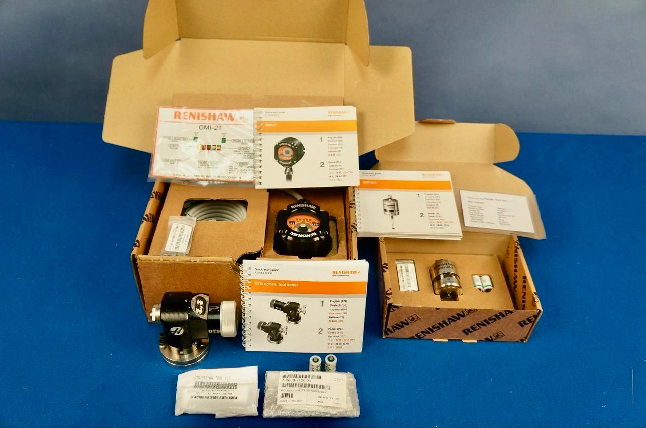 Renishaw HAAS MAZAK Machine Tool WIPS Kit OMP40-2 OTS 1/2AA OMI-2T with ...