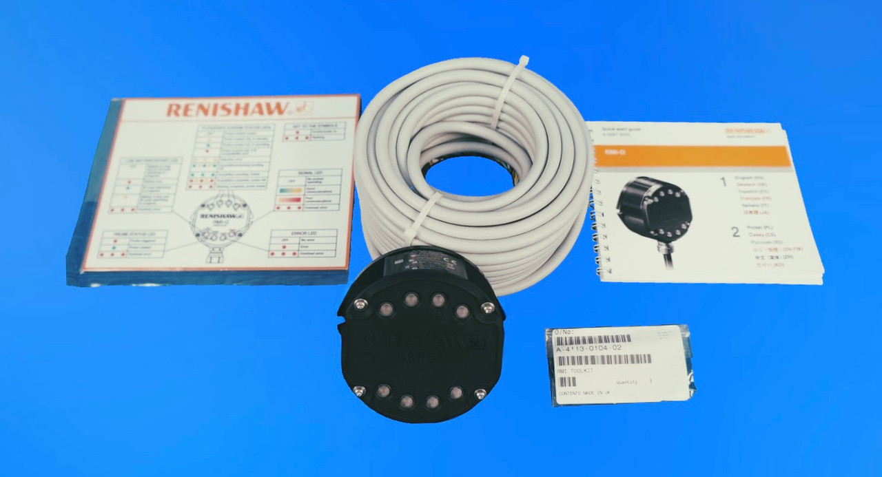 Renishaw RMI-Q Rear Exit Radio CNC Machine Tool Interface New with 1 ...