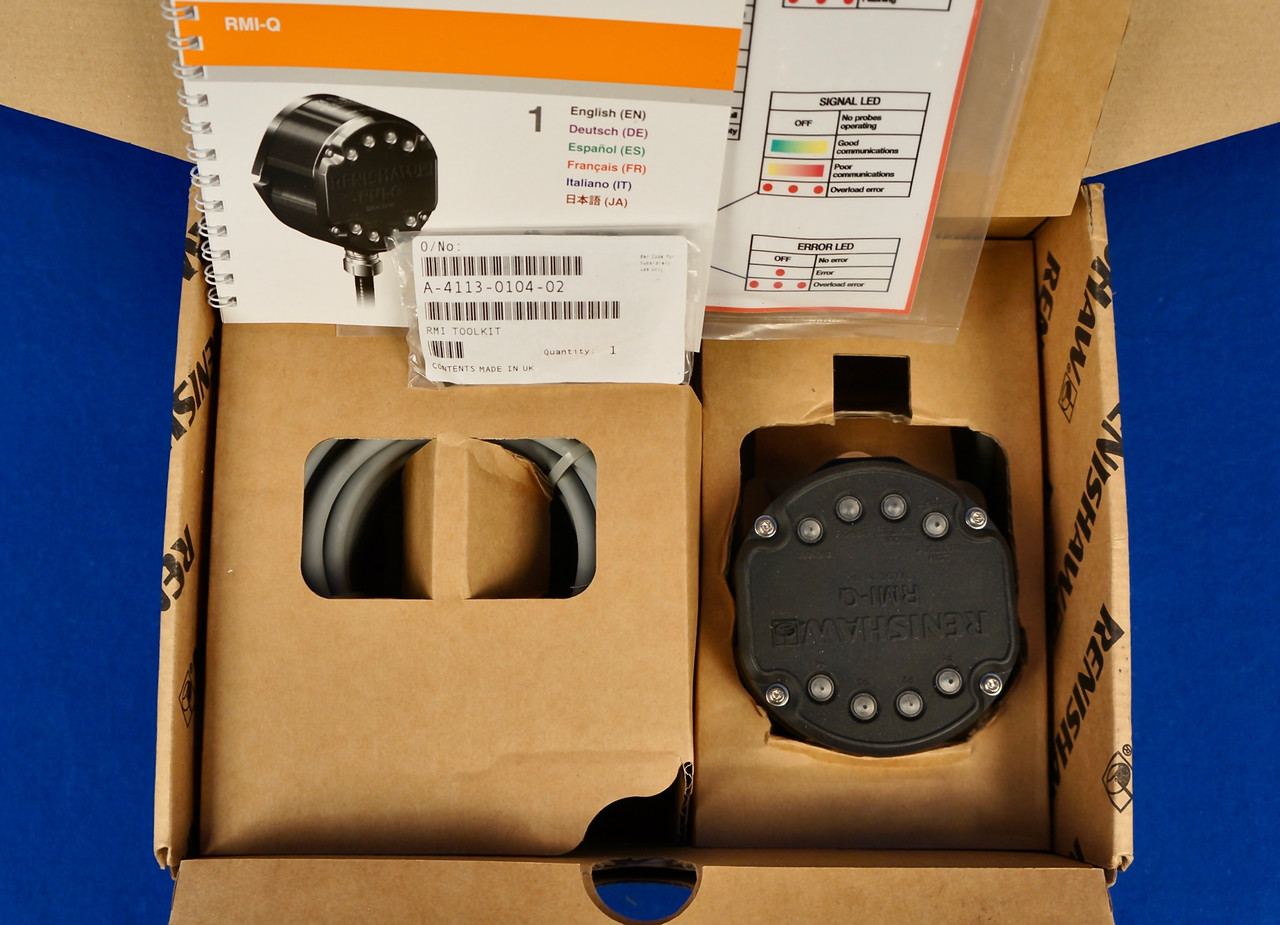 Renishaw RMI-Q P Radio CNC Machine Tool Interface Display Model A-5687 ...