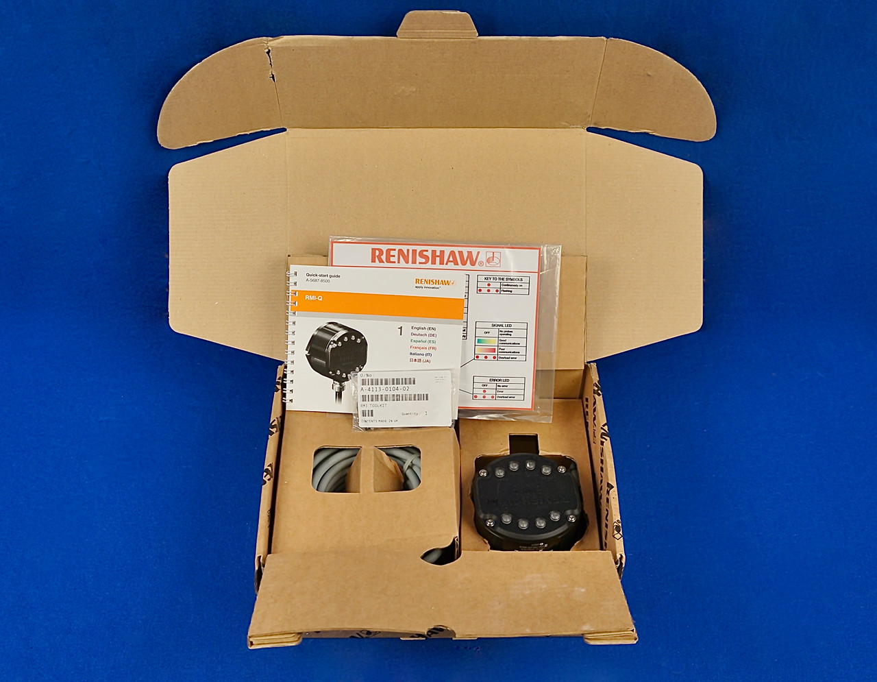 Renishaw RMI-Q P Radio CNC Machine Tool Interface Display Model with 6 ...