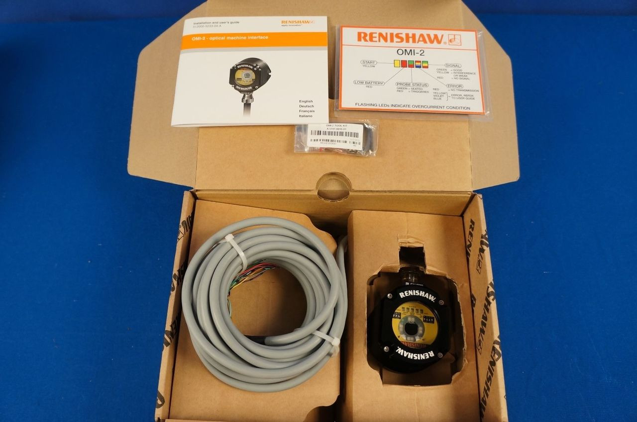 Renishaw OMI-2 Machine Tool Combined Optical Interface New In Box With ...