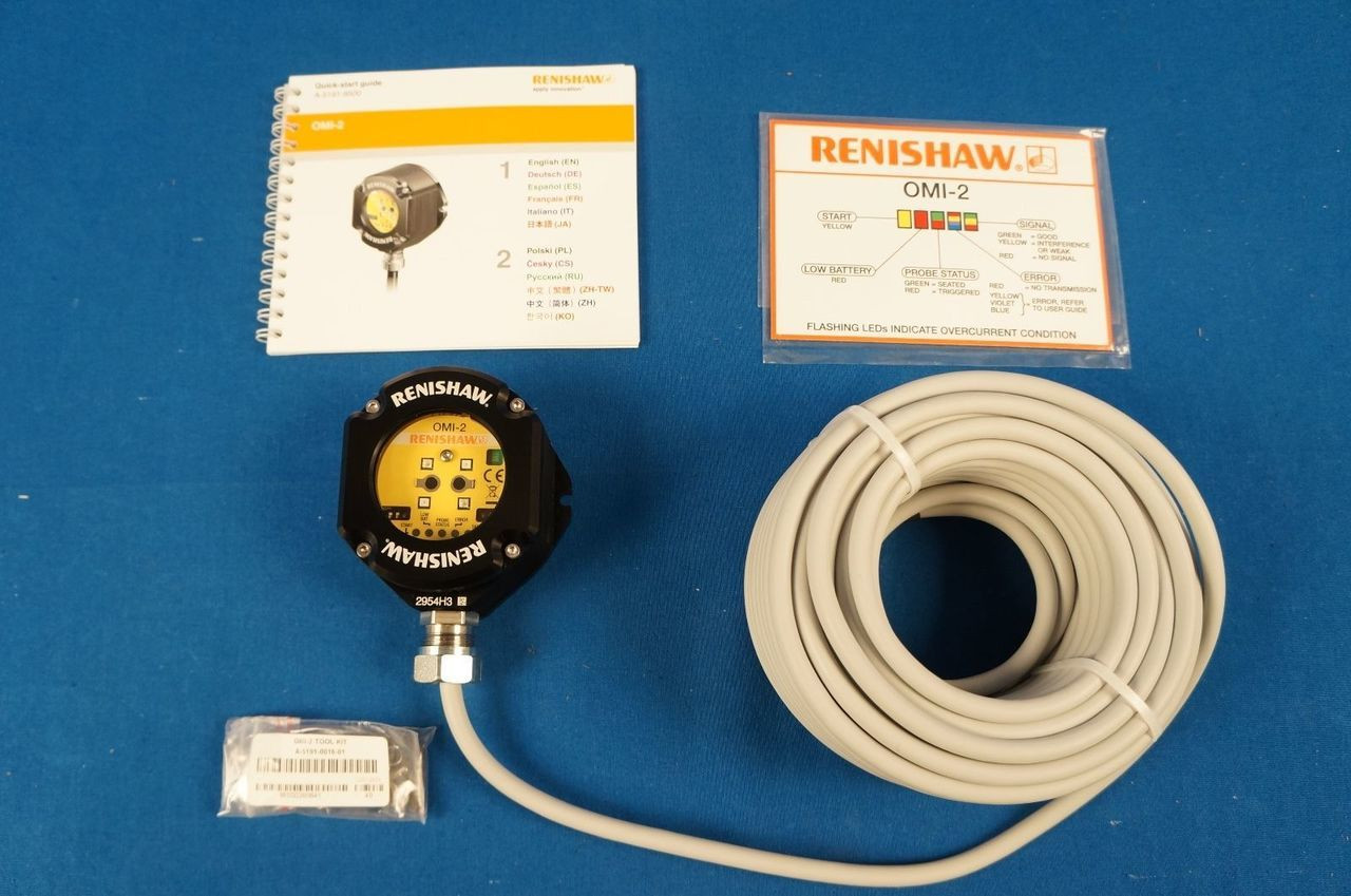 Renishaw OMI-2 15m Machine Tool Combined Optical Interface New In Box ...
