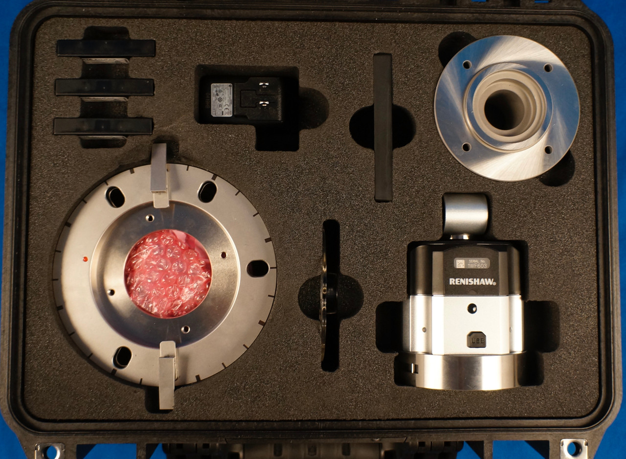 Renishaw XR20-W Machine Tool Rotary Axis Calibrator & 90 Degree OARS ...