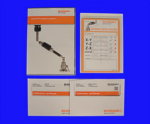 Renishaw QC20 Machine Tool Calibration Kit W Software and Zerodur ...