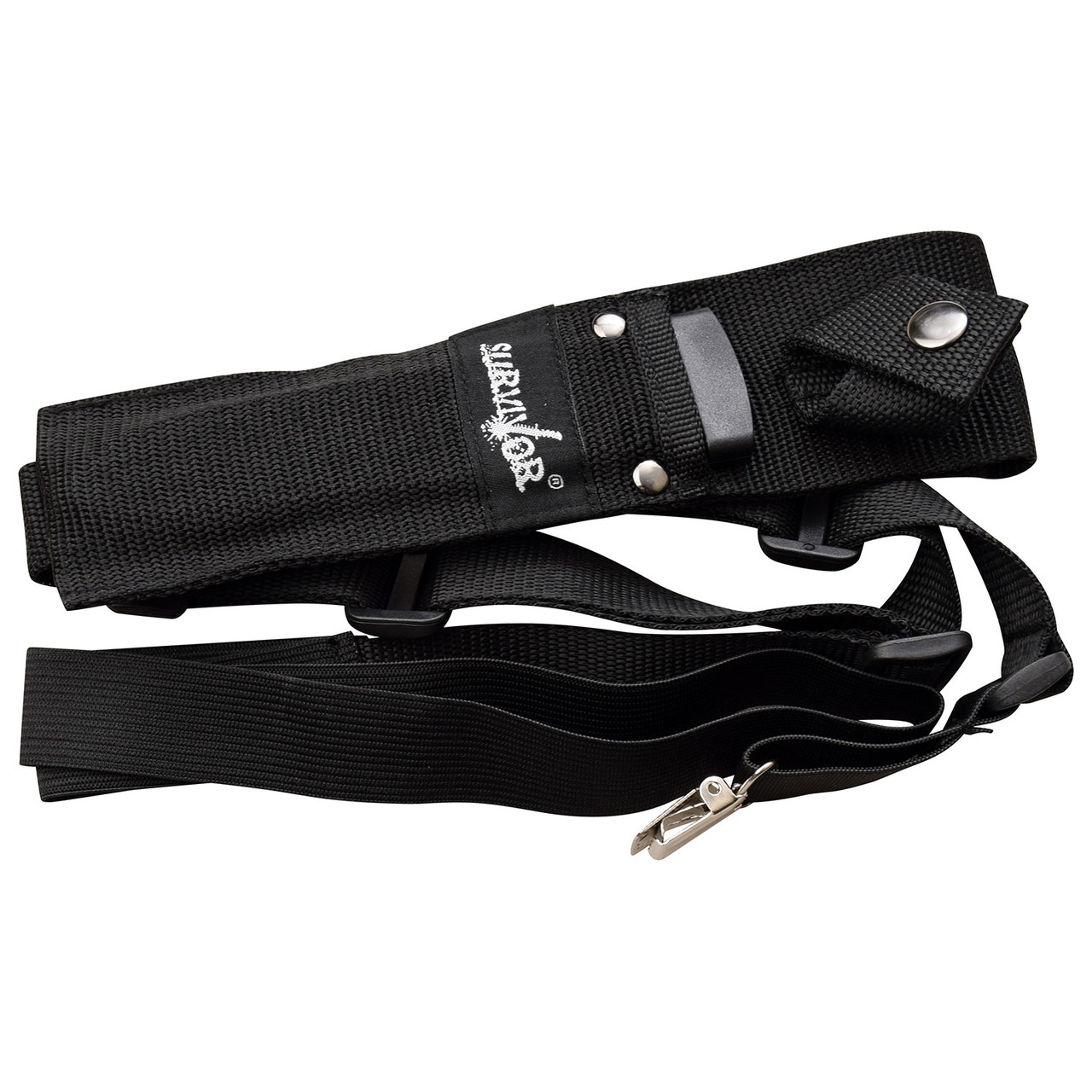 Survivor Fixed Blade Knife with Shoulder Sheath - J&L Self Defense Products