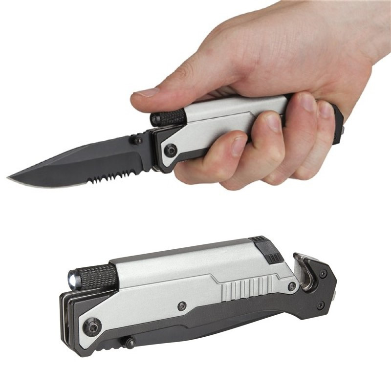 Pen Knife with LED Light - J&L Self Defense Products