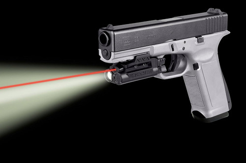 LaserMAx Spartan Rail Mounted Light/Red Laser Combo
