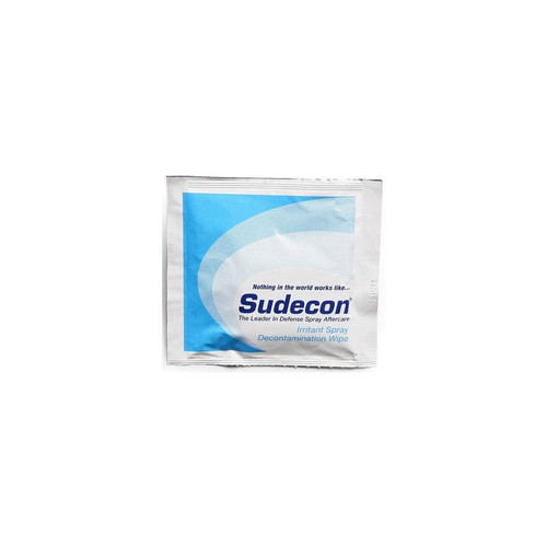 Sudecon Decontaminant Wipes - J&L Self Defense Products