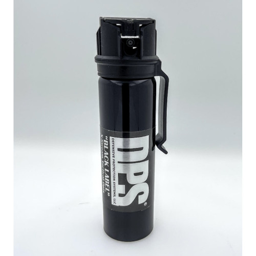 DPS Black Label CS/OC 4 oz with Clip - J&L Self Defense Products