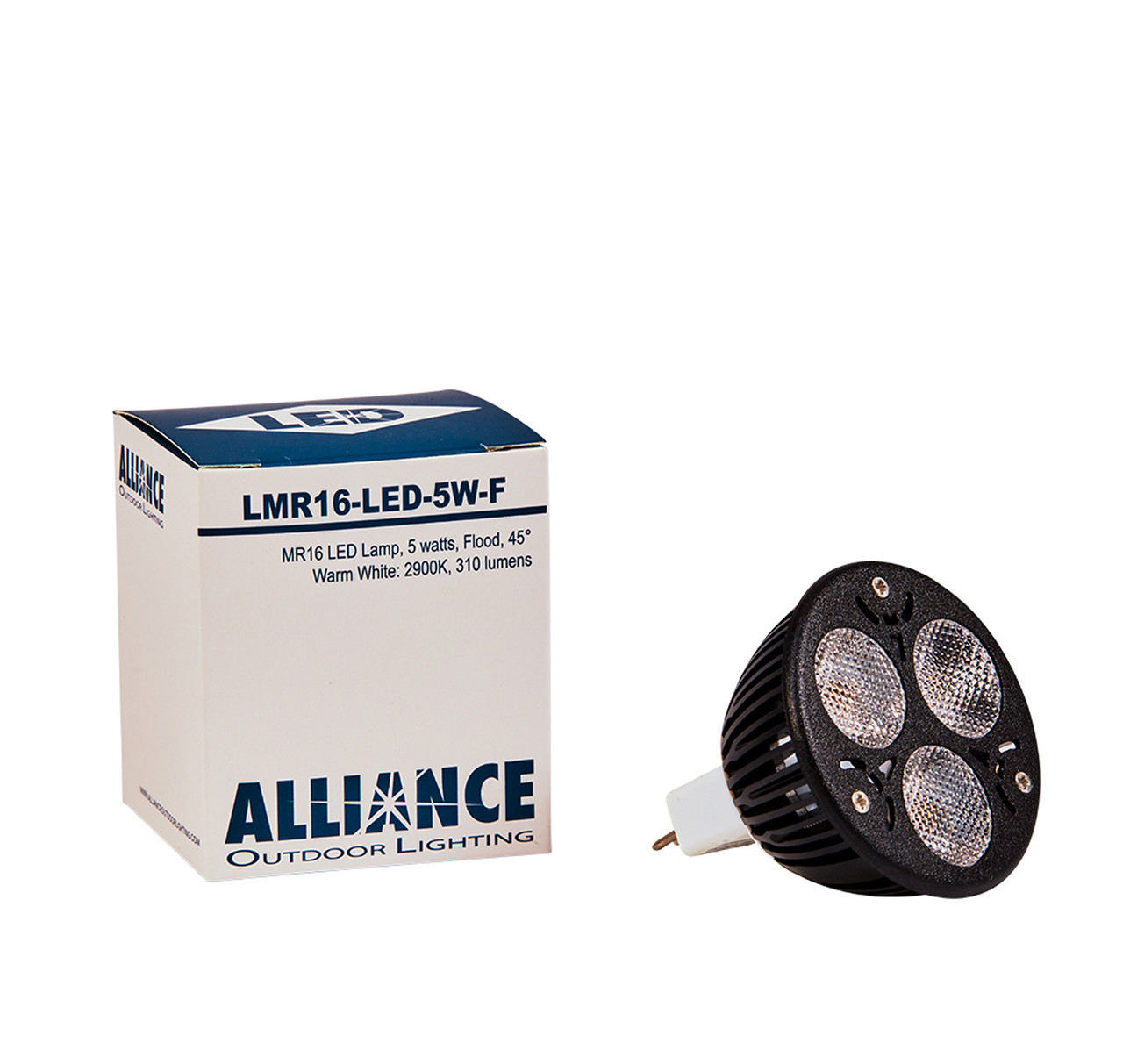 MR16 Bulbs - 5 Watt | Alliance Outdoor Light Bulbs