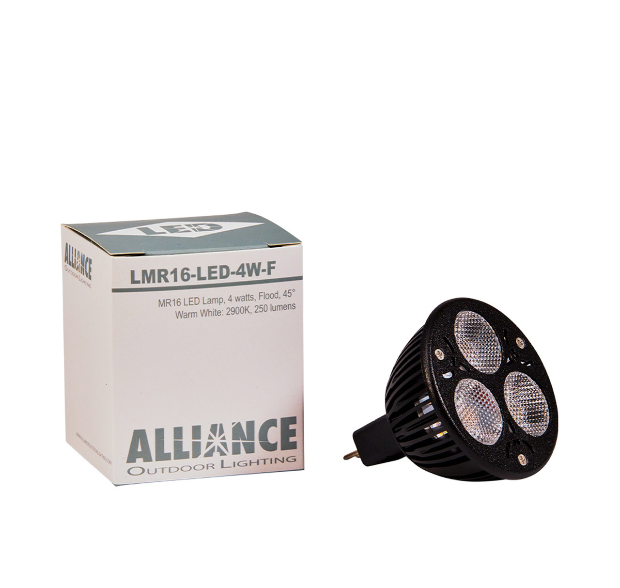MR16 Bulbs - 4 Watt | Alliance Outdoor Light Bulbs